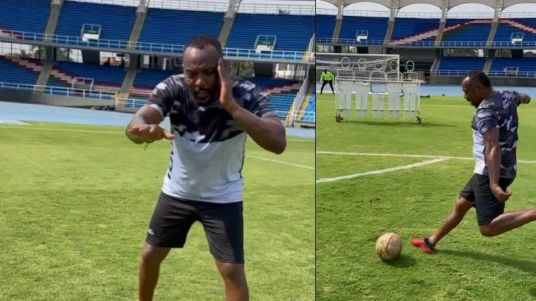 No le pasan los años: 'Guigo' Mafla y su pegada intacta en los tiros libres