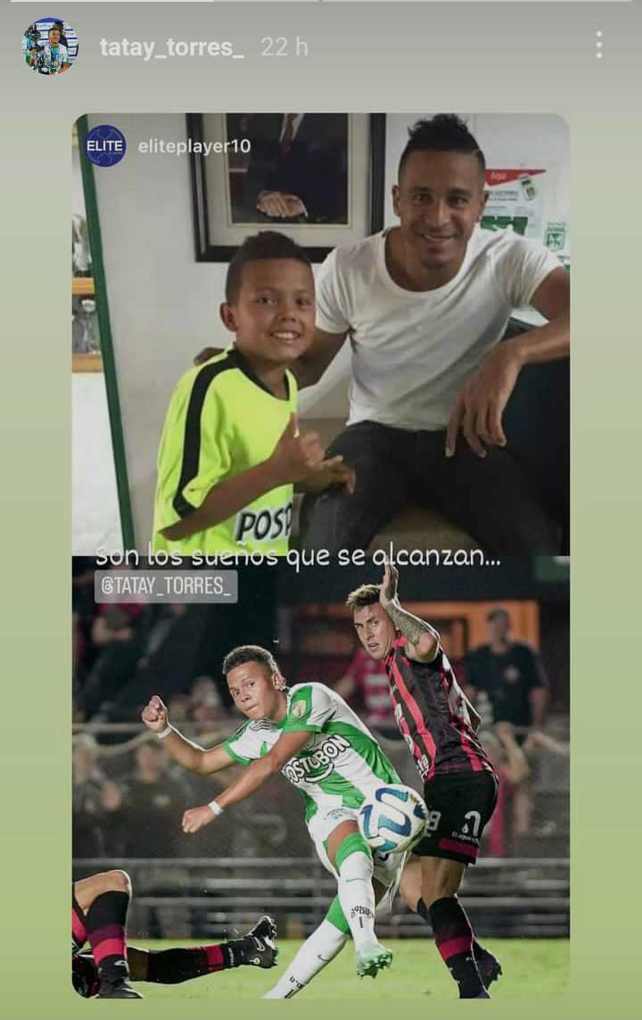 La foto de Tatay Torres con su ídolo verdolaga: “Los sueños que se ...