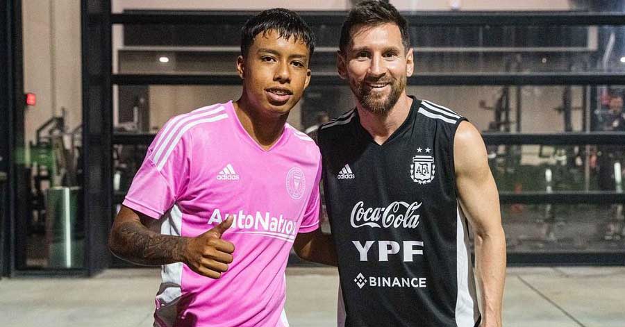 ¿Cómo es la opción que tienen dos colombianos de jugar con Messi en ...