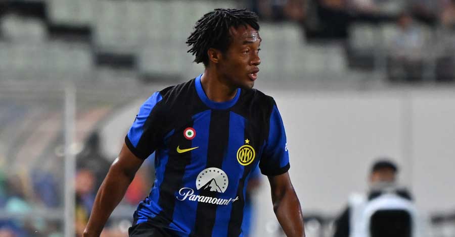 ¿Cuánto jugó Cuadrado en la Serie A que ganó con el Inter?