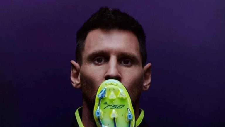 Lionel Messi revela el regreso icónico de los guayos F50 de adidas