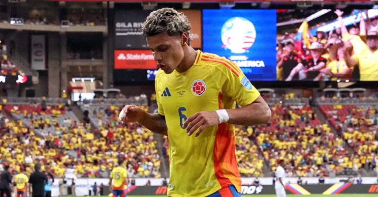 La estadística que lidera Richard Ríos en la Copa América: “El jugador ...